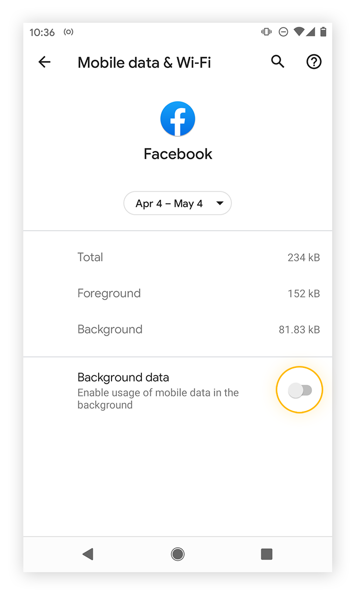 What is Background Data & How to Restrict It